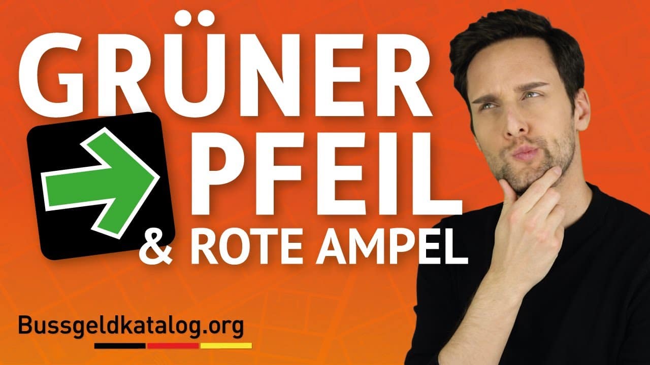 Grüner Pfeil & Grünpfeil: Welche Regeln gelten an der Ampel?